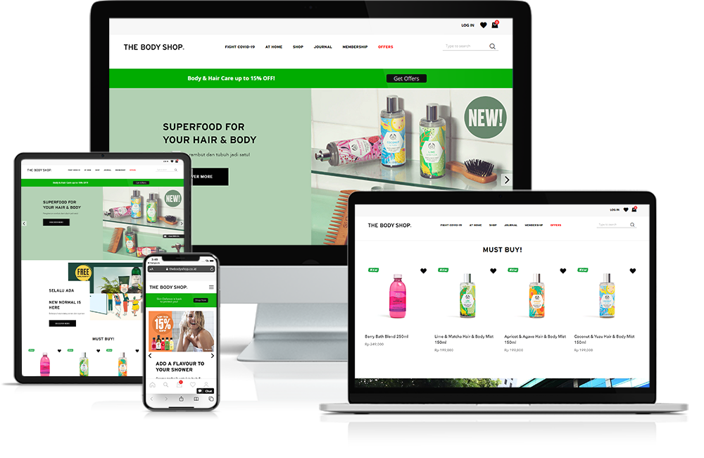 Enhancing Customer Shopping Experiences for The Body Shop | Magento ...
